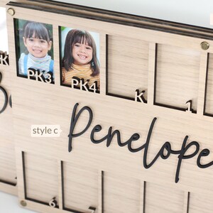 School Picture Frame K-12 School Picture Frame Pre-k 12 Frame Pre K to ...