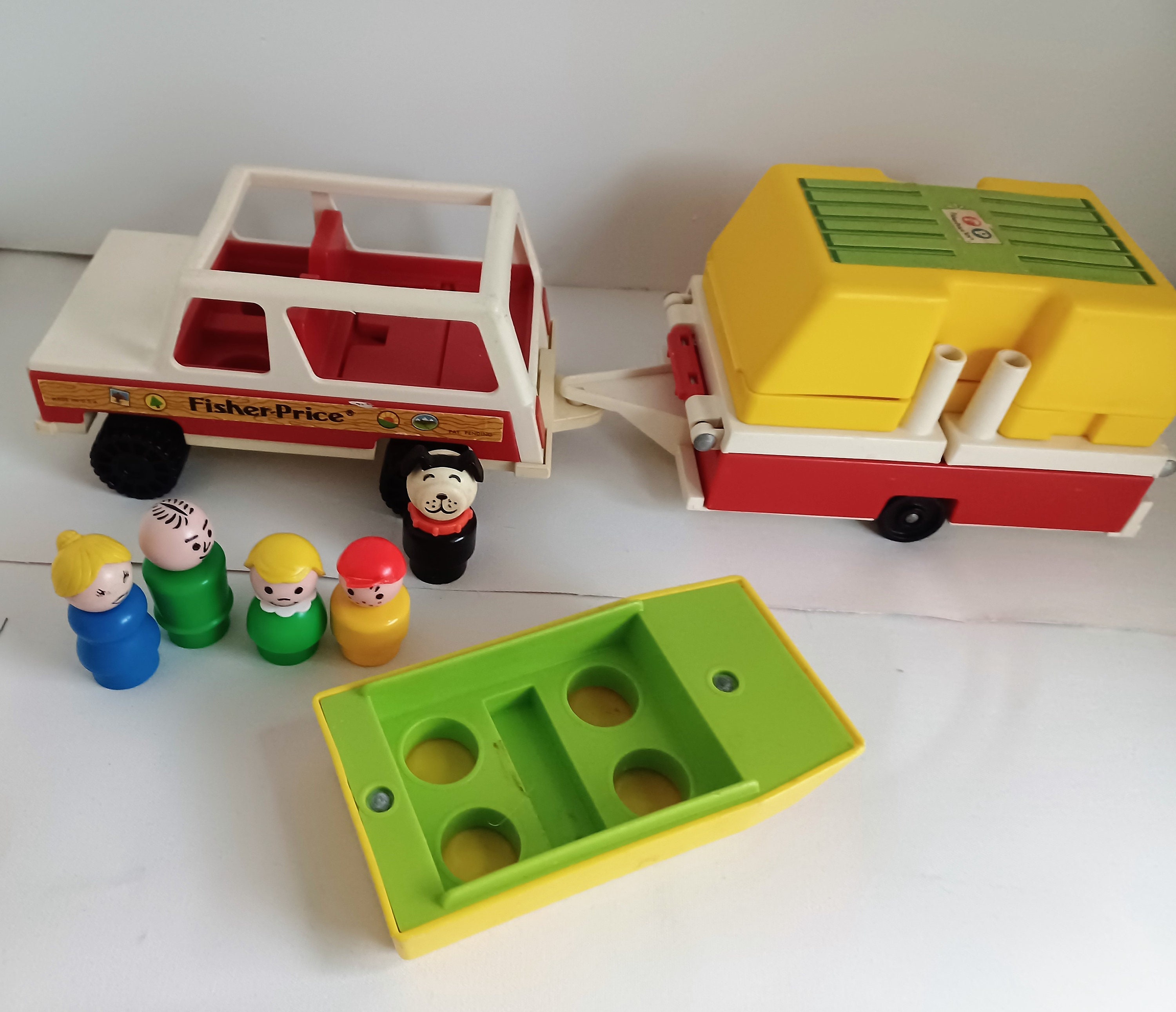 Vintage Fisher Price Pop-up Camper #992, 1979 With Lounge Chairs and ...