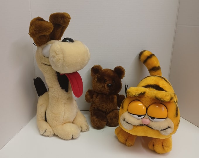 Vintage Garfield Odie & Pooky Plush Toys Set of 3 - Etsy