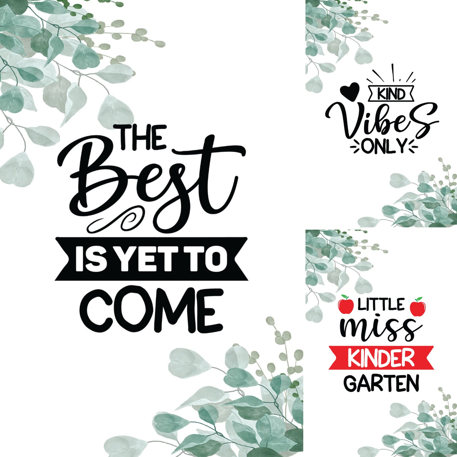 Kindness Printable Cards Digital Cards With Kind Quotes - Etsy