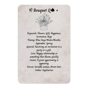 Lenormand Card Collection: Symbols and Meanings, Lenormand Cards With ...
