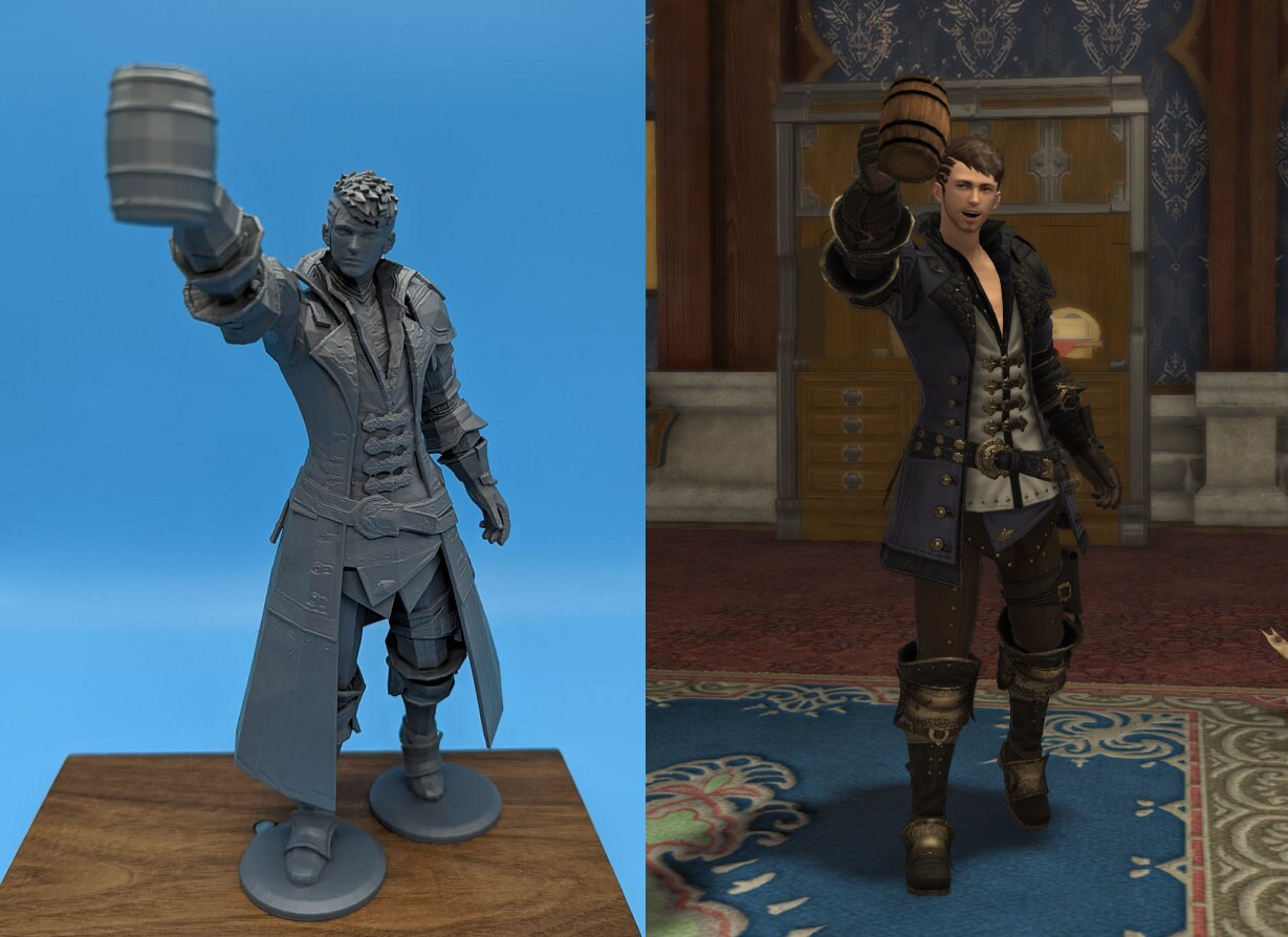 Custom 6 Inch FFXIV Character Figurines - Etsy Canada