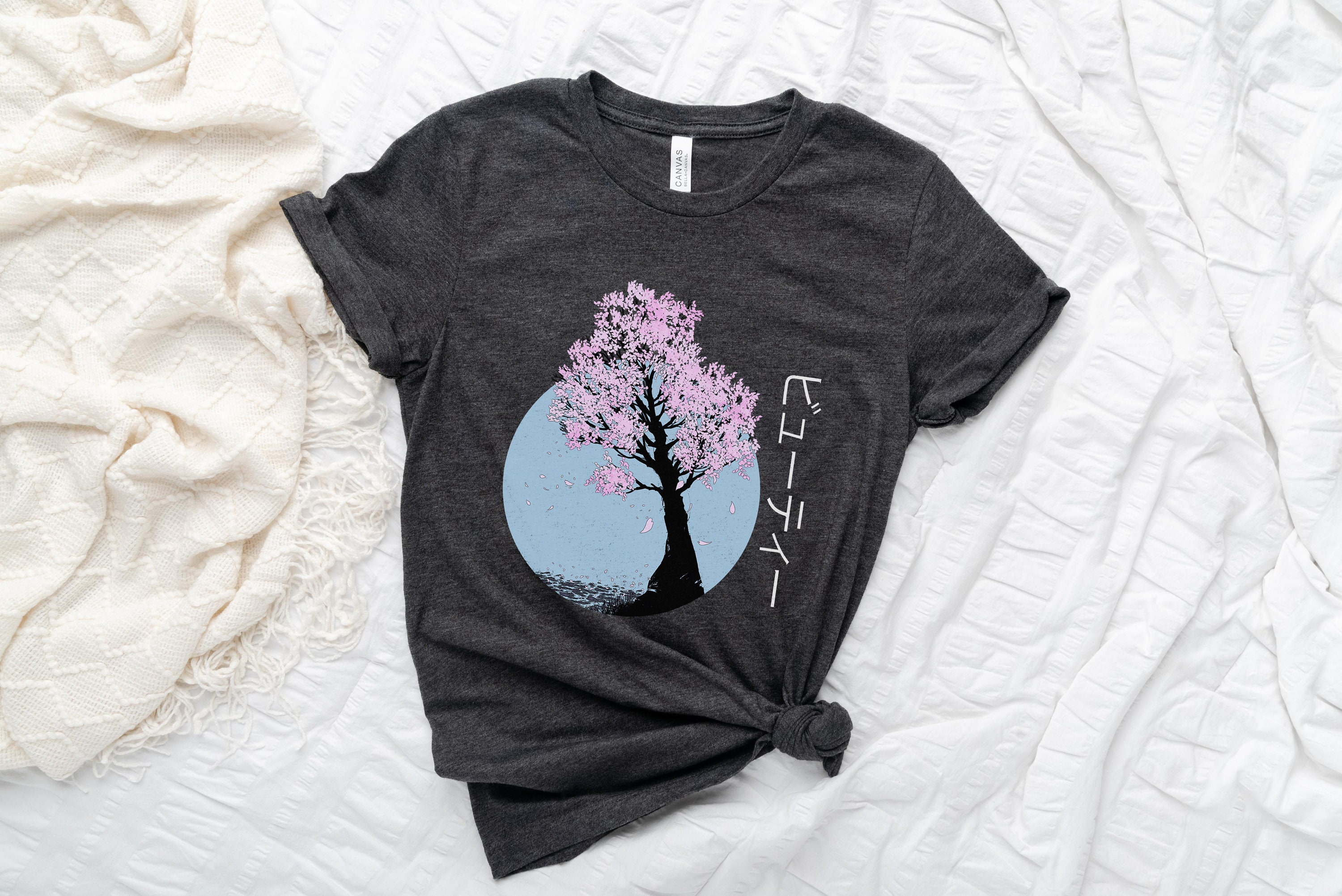 Cherry Blossom Tree Shirt, Sakura Blossom Shirt, Spring Season T-shirt ...