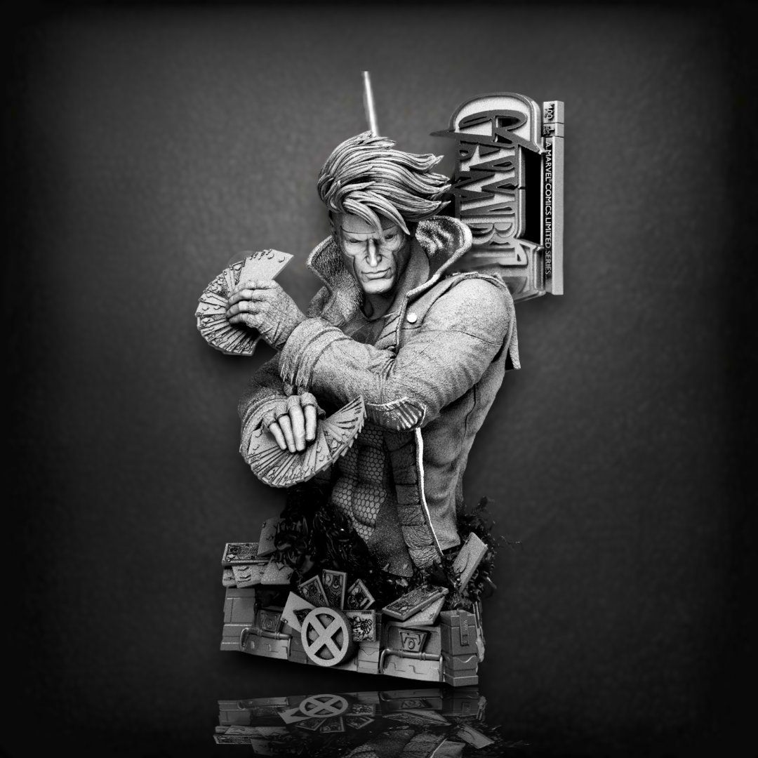 Gambit Resin 3D Print Physical Model - Etsy