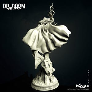 Dr. Doom - Lightning - Resin 3D Print - Physical Model - Etsy