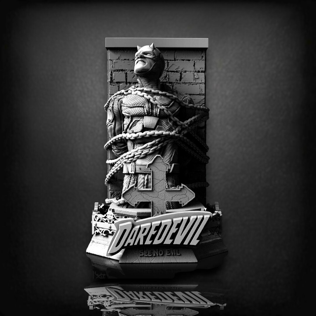 Daredevil Resin 3D Print Physical Model - Etsy