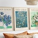 Van Gogh Museum Poster Set, 3 Piece Wall Art, Van Gogh Print Set, Van ...