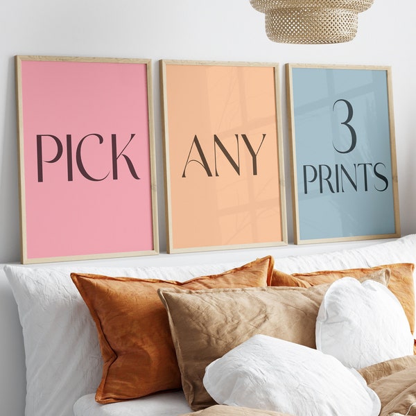 Set of 3 Prints - Etsy