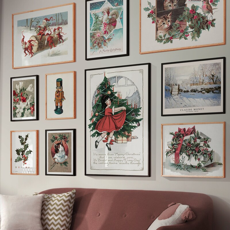 Christmas Art Print - Etsy