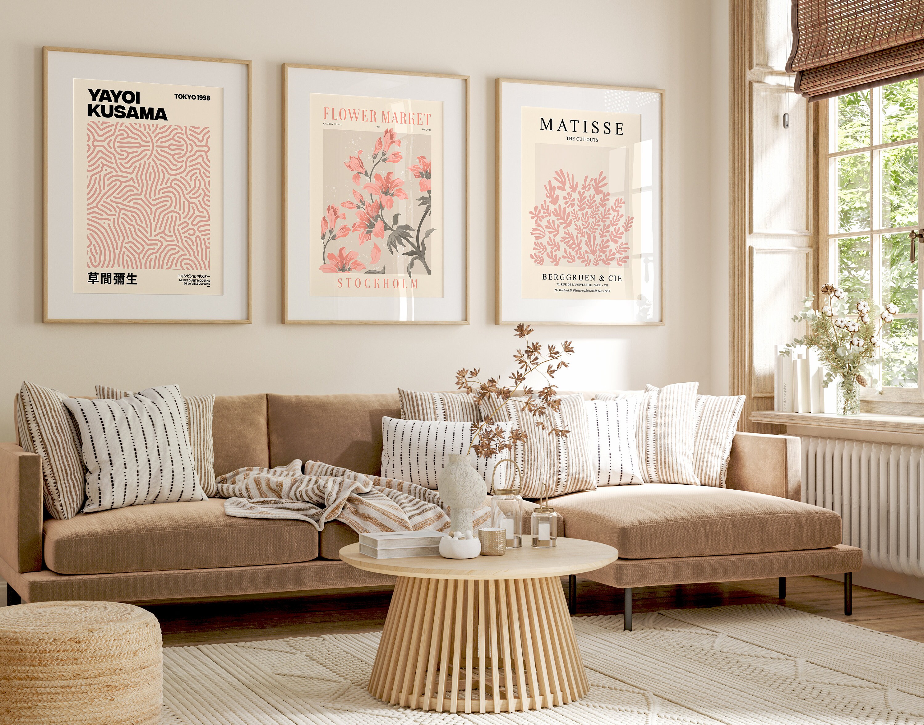 Exhibition Print Set, Gallery Wall Set, 3 Piece Wall Art, Set of 3 ...