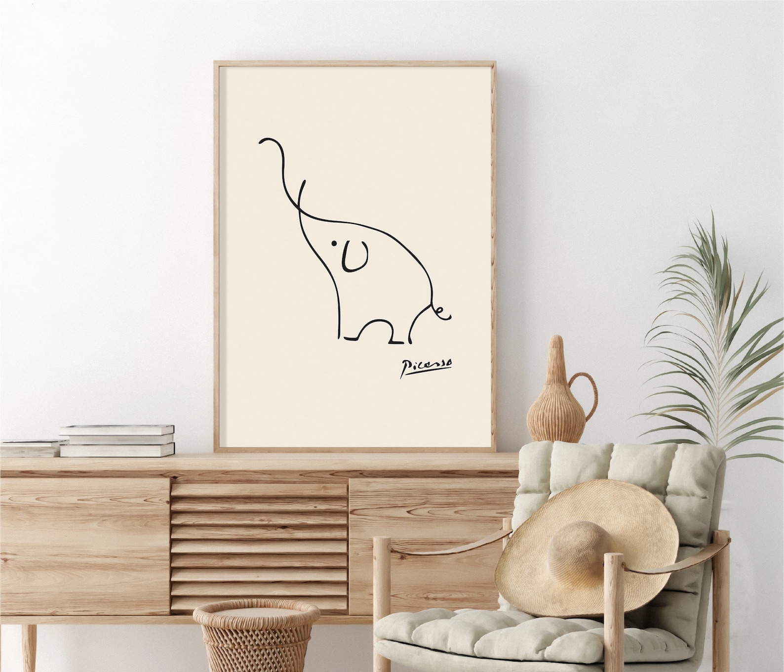 Picasso Animals Print, Picasso Elephant, Picasso Animal Line Drawings ...
