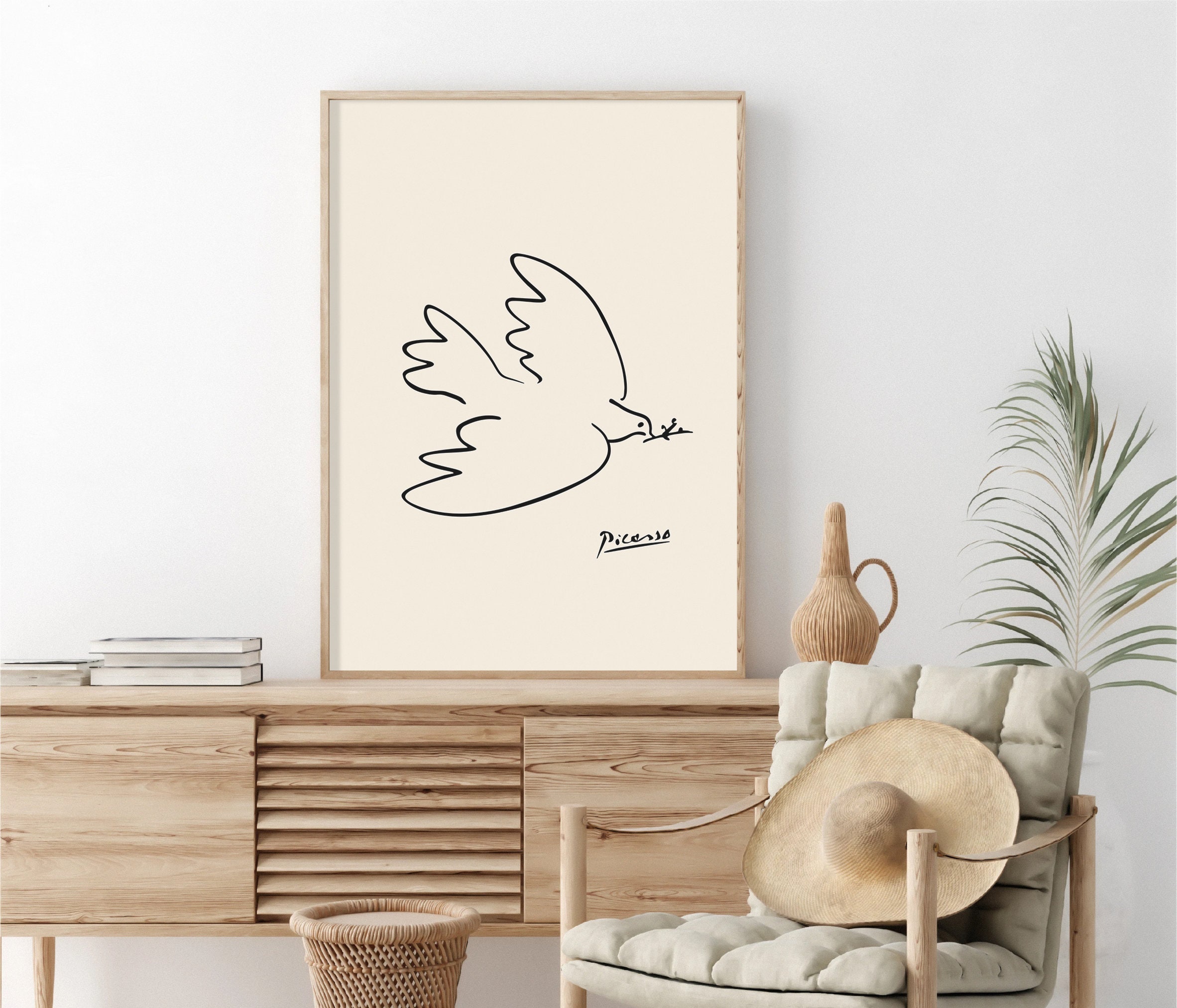 Picasso Dove of Peace Print Picasso Bird Poster Picasso Art - Etsy