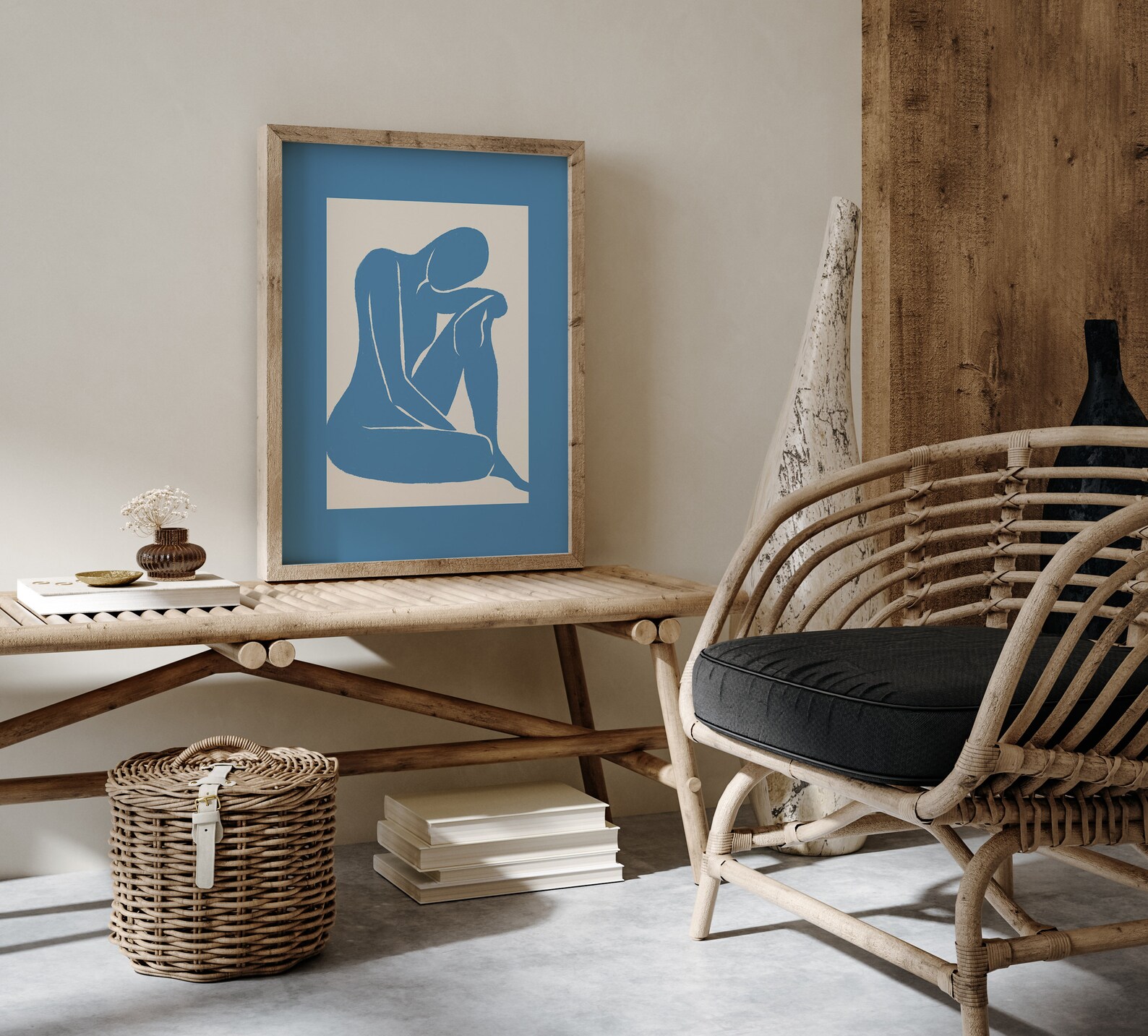 Blue Gallery Wall Set of 6, Light Blue Wall Art, Matisse Prints, Modern ...