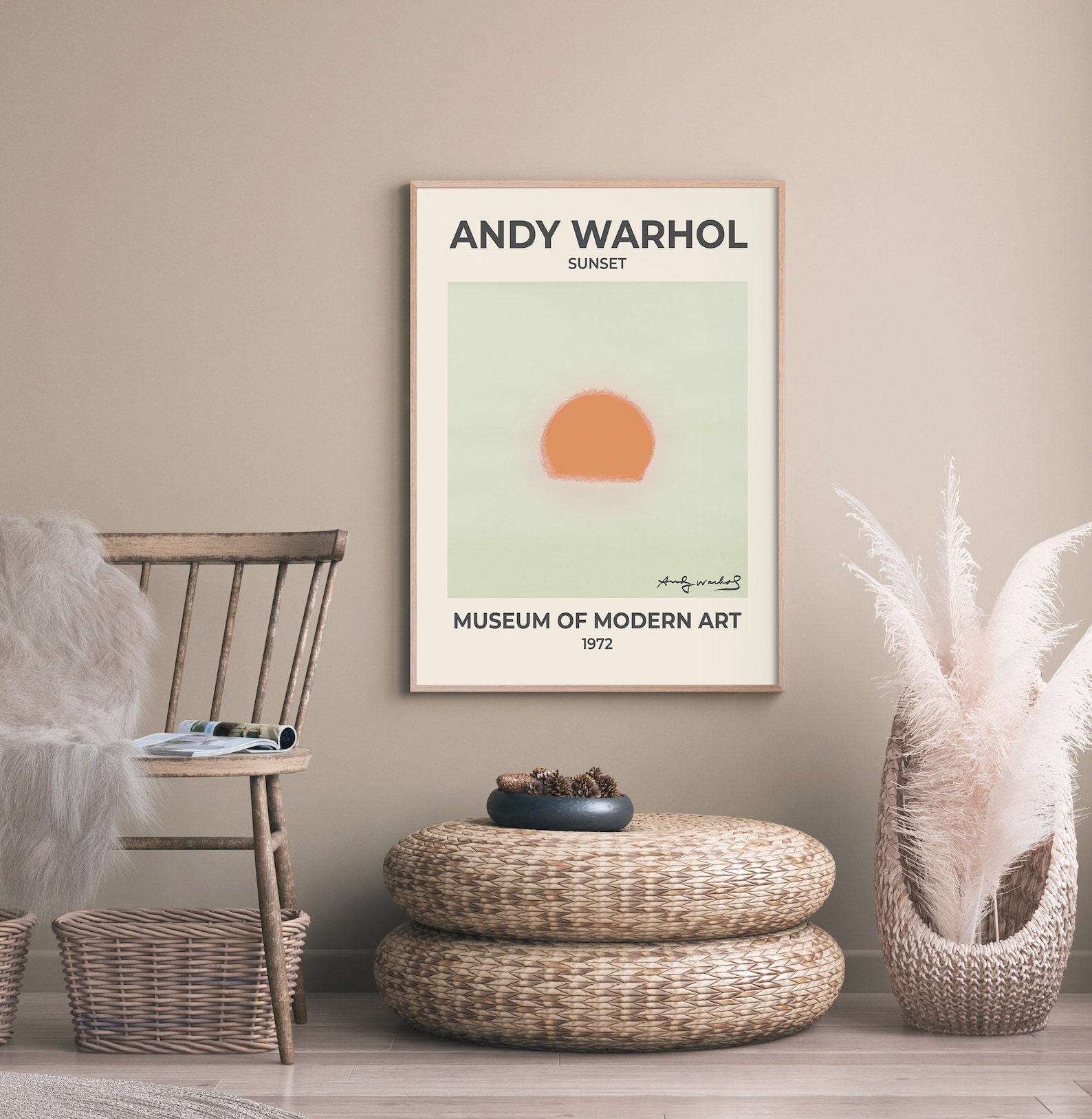 Andy Warhol Print Andy Warhol Poster Exhibition Poster - Etsy