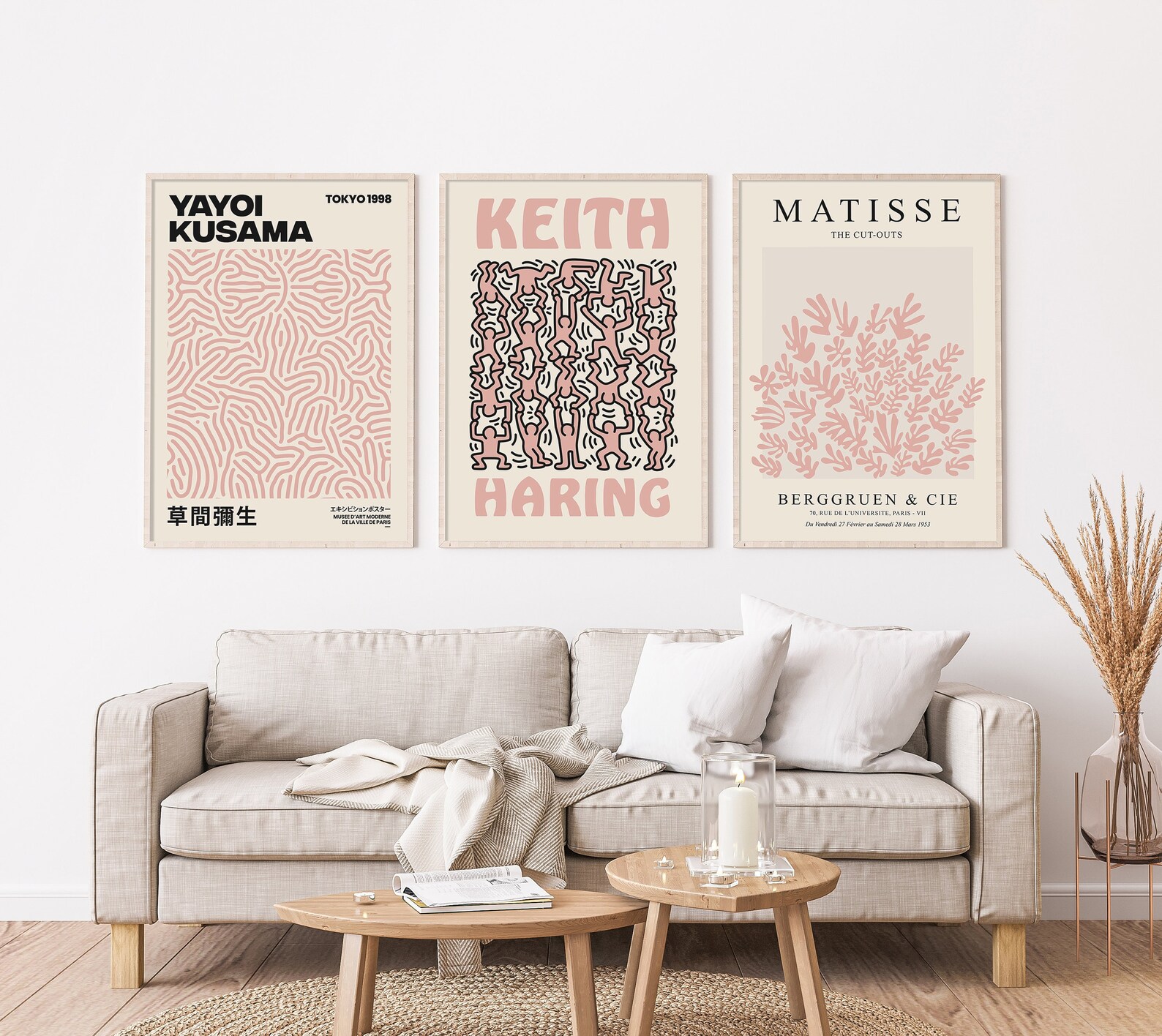 Exhibition Print Set Gallery Wall Set 3 Piece Wall Art - Etsy