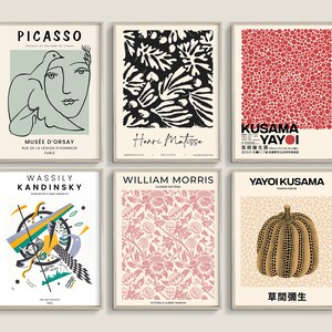 Exhibition Poster Mega Bundle, Set of 24 Prints, Matisse Print Set ...