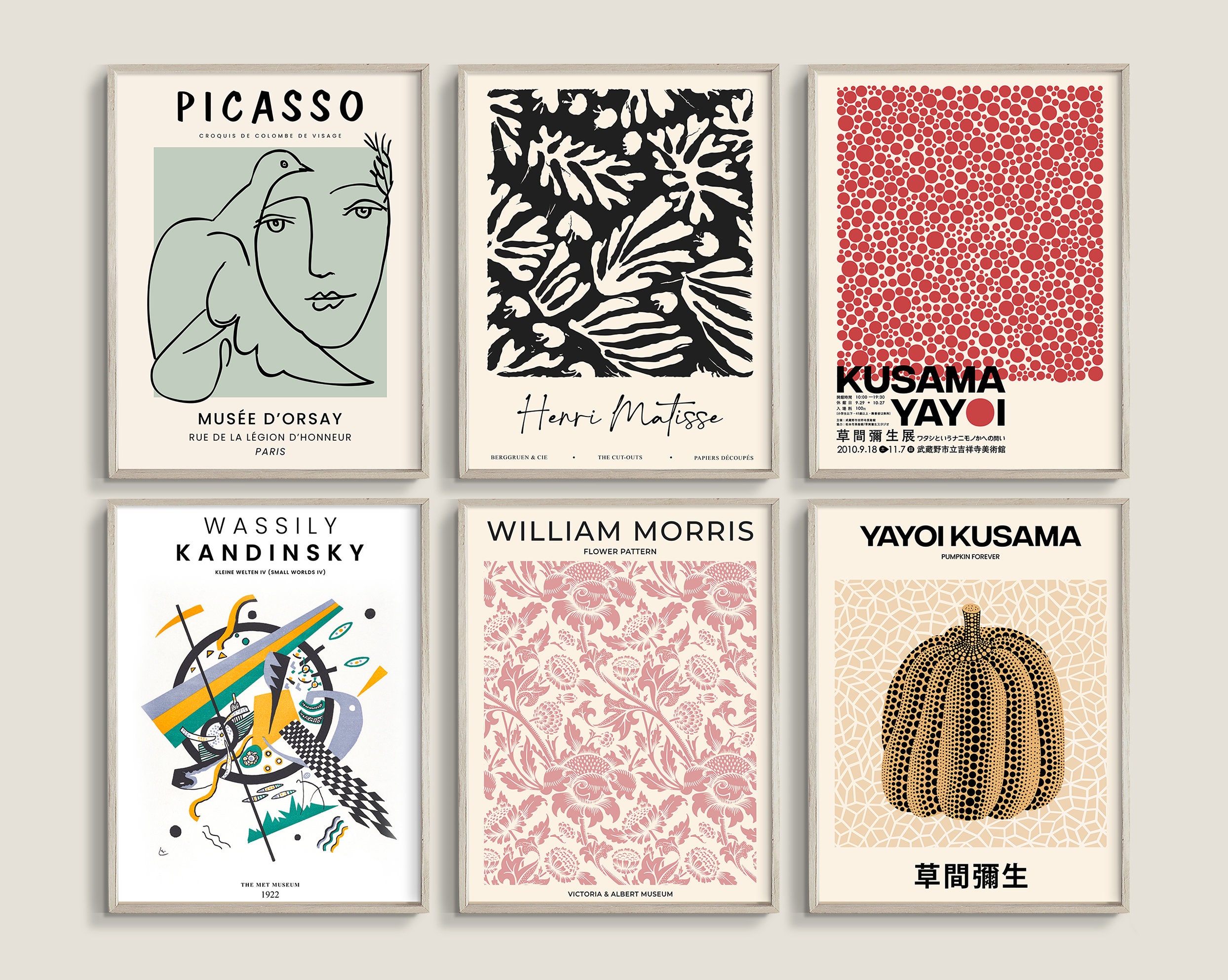 Exhibition Poster Mega Bundle Set of 24 Prints Matisse Print - Etsy