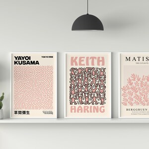 Exhibition Print Set Gallery Wall Set 3 Piece Wall Art - Etsy