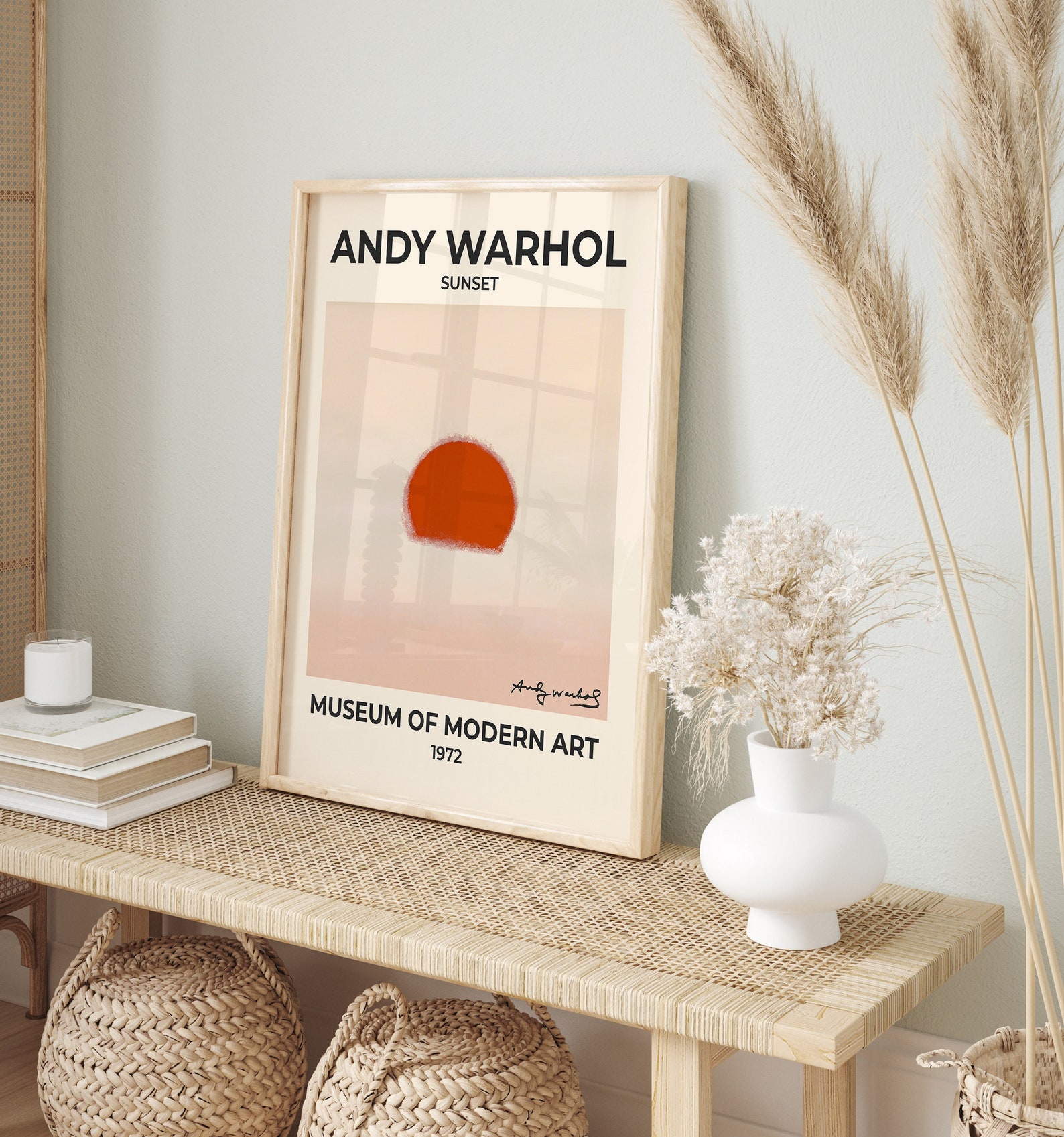 Andy Warhol Print Andy Warhol Poster Exhibition Poster - Etsy