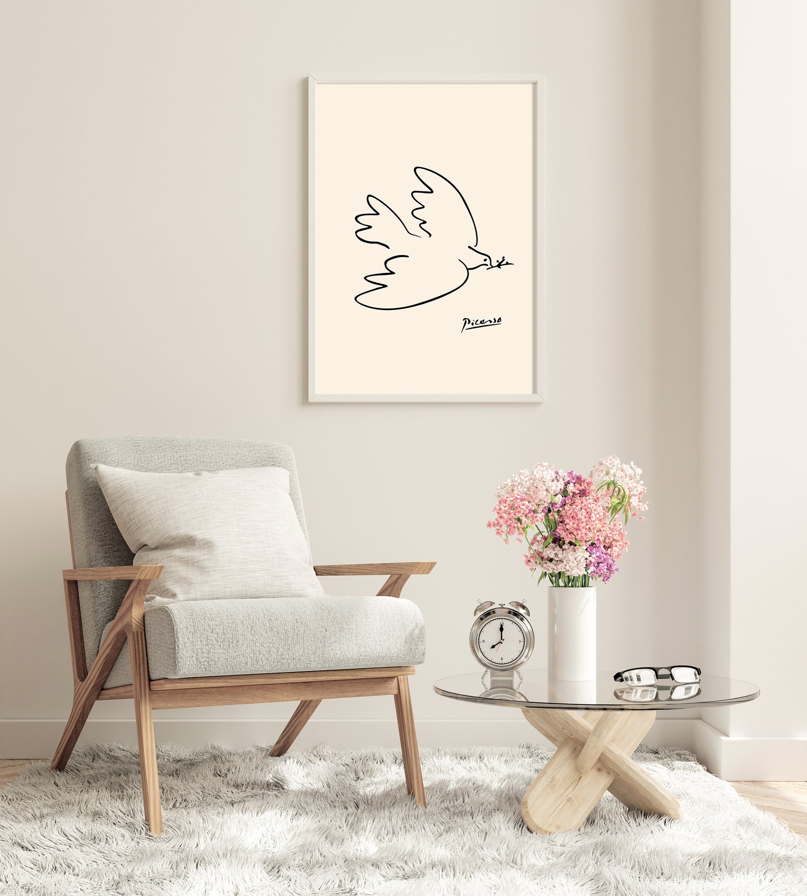 Picasso Dove of Peace Print, Picasso Bird Poster, Picasso Art Prints ...