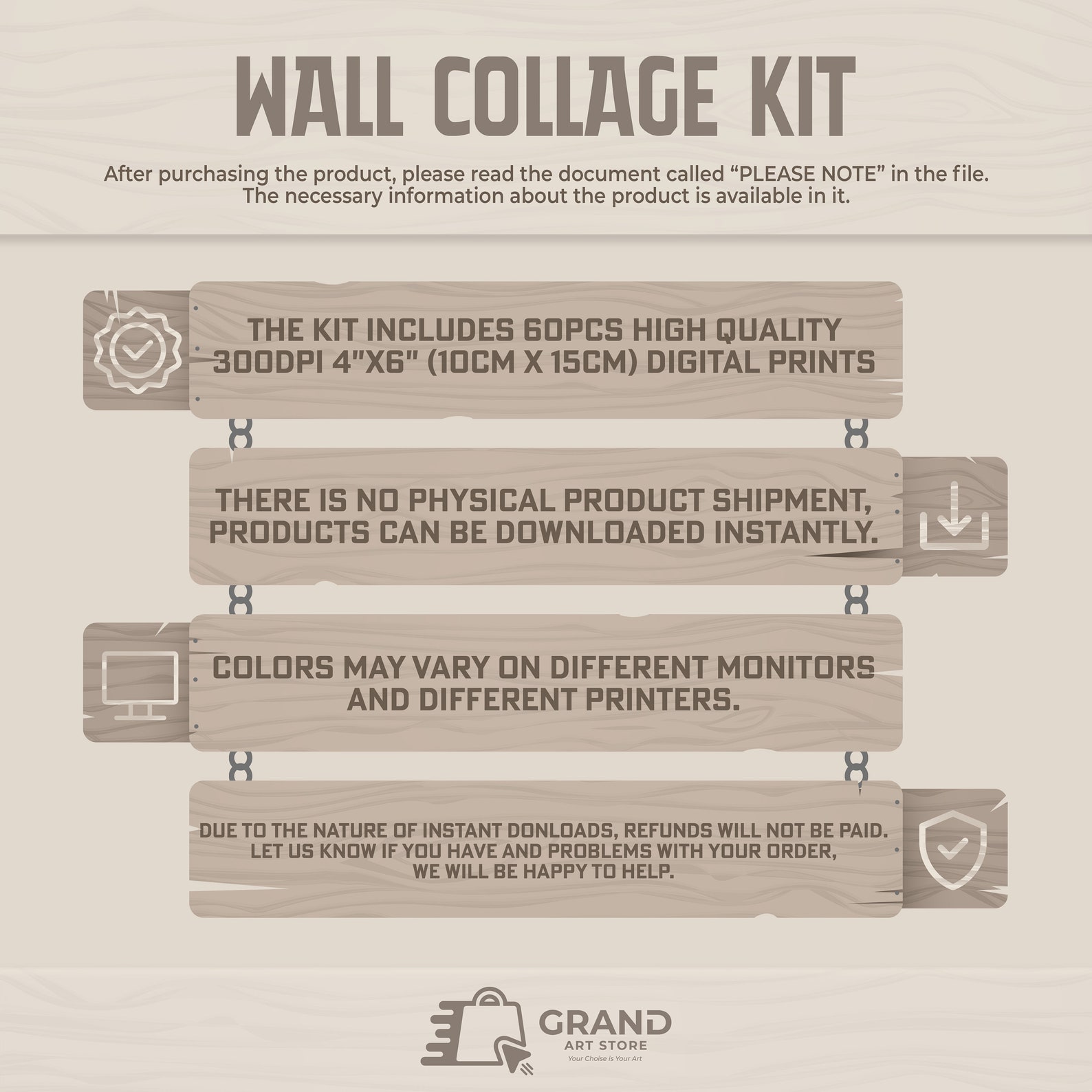 80 PCS Retro Vintage Wall Collage Kit, Retro Wall Art, Vintage Poster ...
