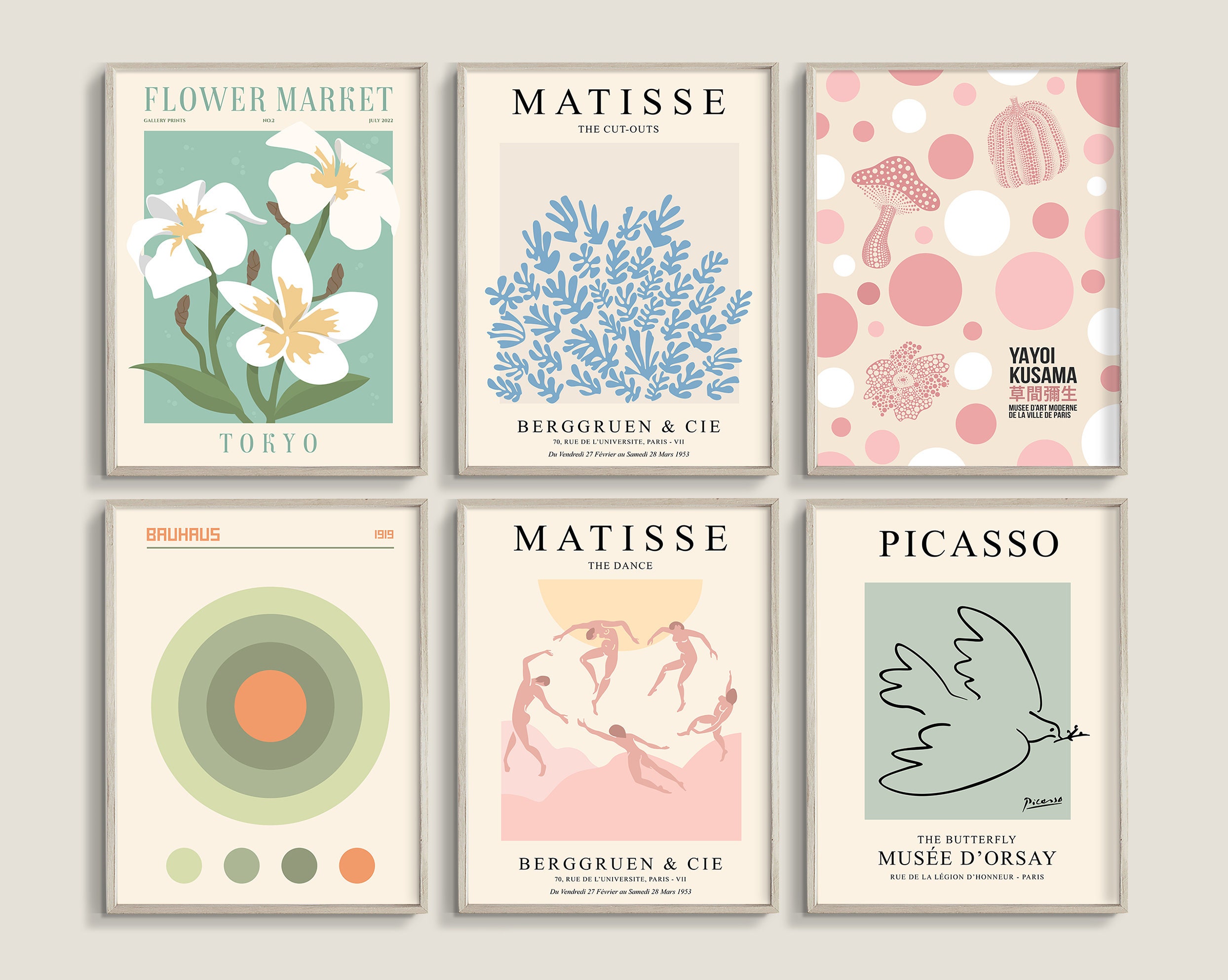 Exhibition Poster Mega Bundle Set of 24 Prints Matisse Print - Etsy