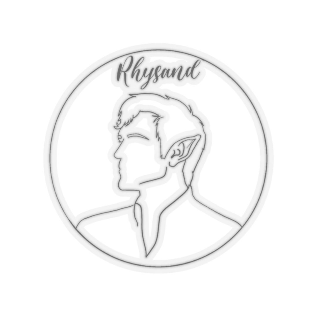 ACOTAR Rhysand Transparent No Color Kiss-cut Sticker - Etsy
