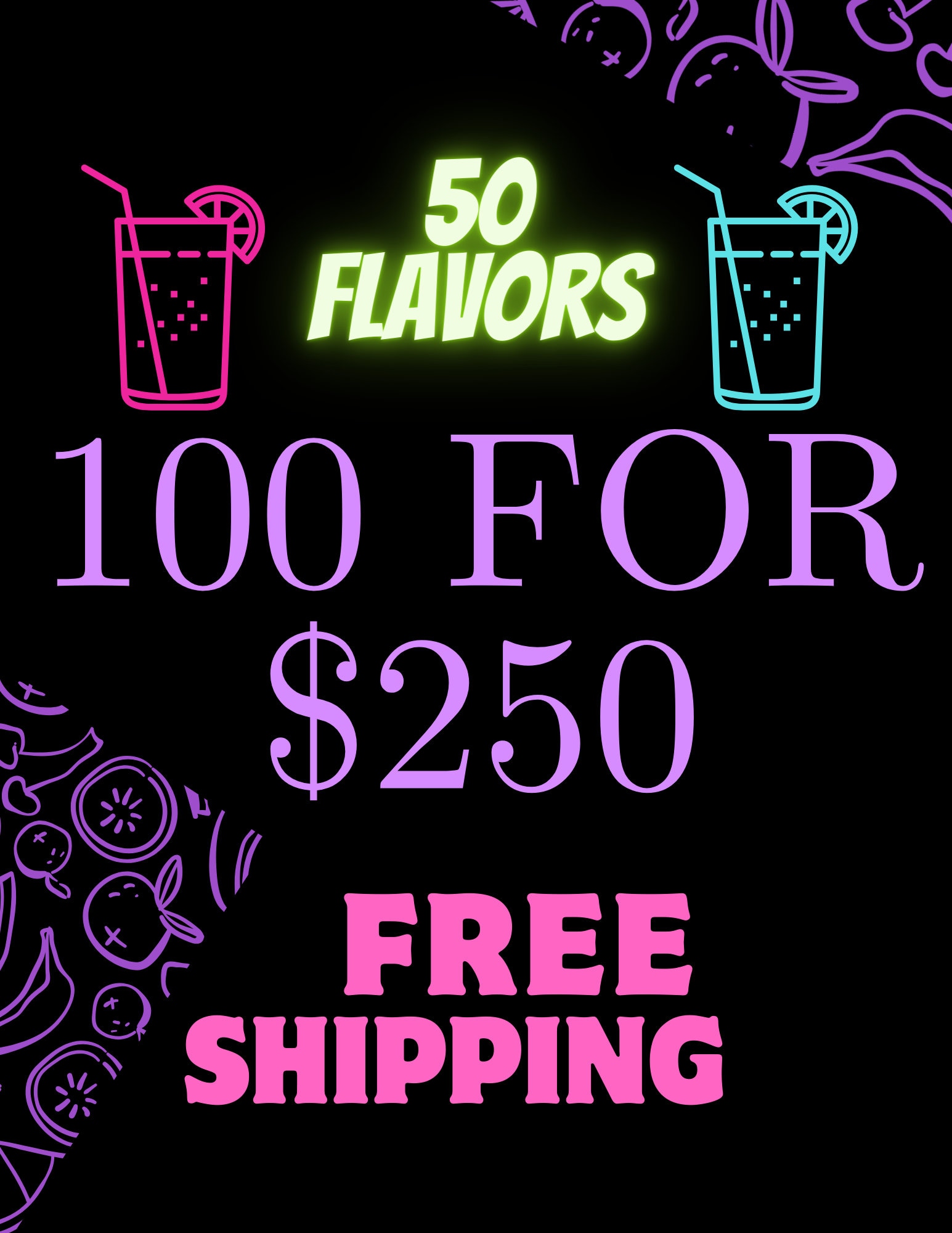 100 Loaded Drink Packets – 32oz Sugar-free Drink Mix | Bold Flavor ...