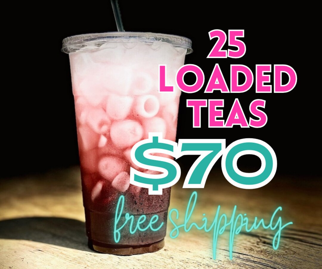 25 Loaded Drink Packets – 32oz Sugar-free Drink Mix | Bold Flavor & Fun ...