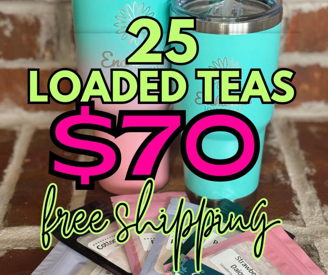 25 Loaded Drink Packets – 32oz Sugar-free Drink Mix | Bold Flavor & Fun ...