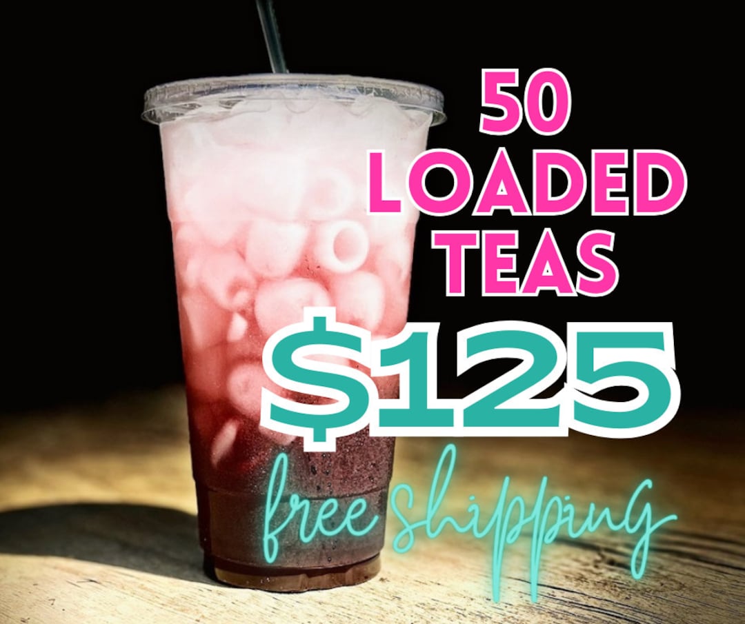 50 Loaded Drink Packets – 32oz Sugar-free Drink Mix | Bold Flavor & Fun ...