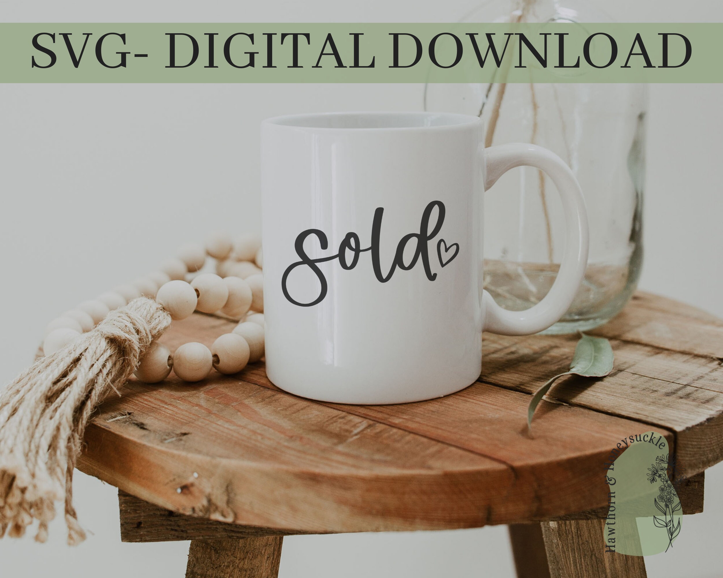 Sold Svg, Real Estate Sold Svg, Wood Sign Svg, Sold Sign, New ...