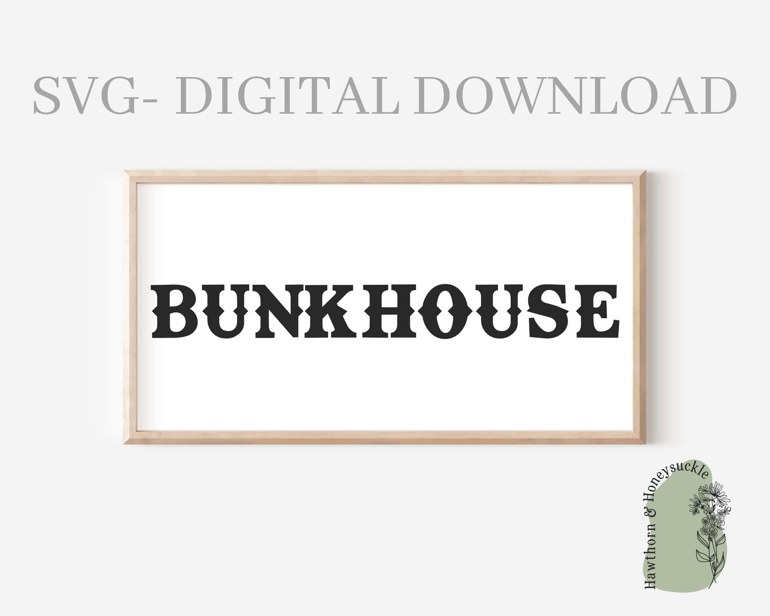 Bunkhouse Svg, Western Svg, Wood Sign Svg, Western Home Decor, Western ...