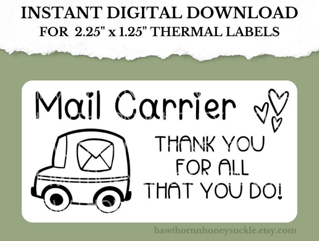 PNG Sticker Download, Thank You USPS Sticker, Small Business Sticker, 2 ...