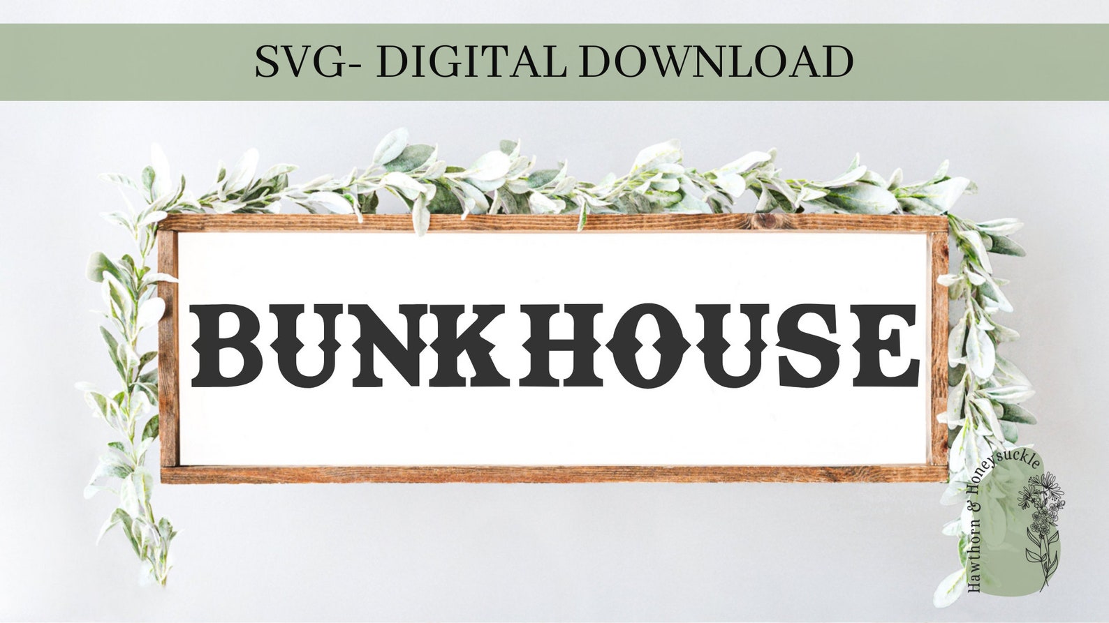 Bunkhouse Svg, Western Svg, Wood Sign Svg, Western Home Decor, Western ...