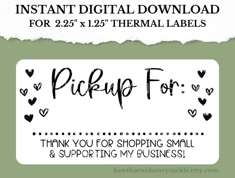 PNG Sticker Download, Local Pickup Sticker, Small Business Sticker, 2. ...