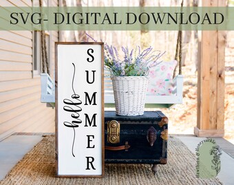 Summer Sign Svg | Etsy