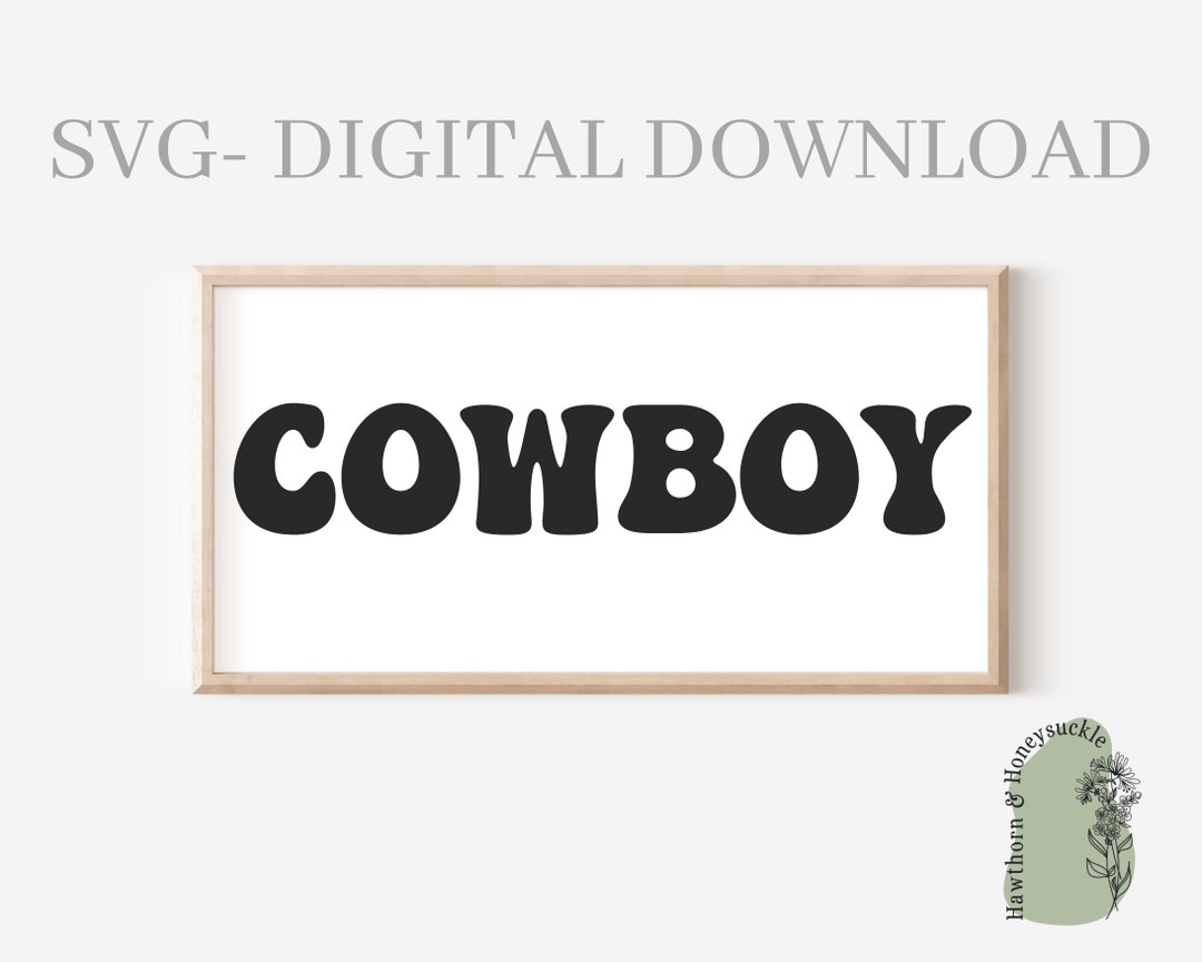Retro Cowboy Svg, Western Svg, Wood Sign Svg, Western Home Decor ...