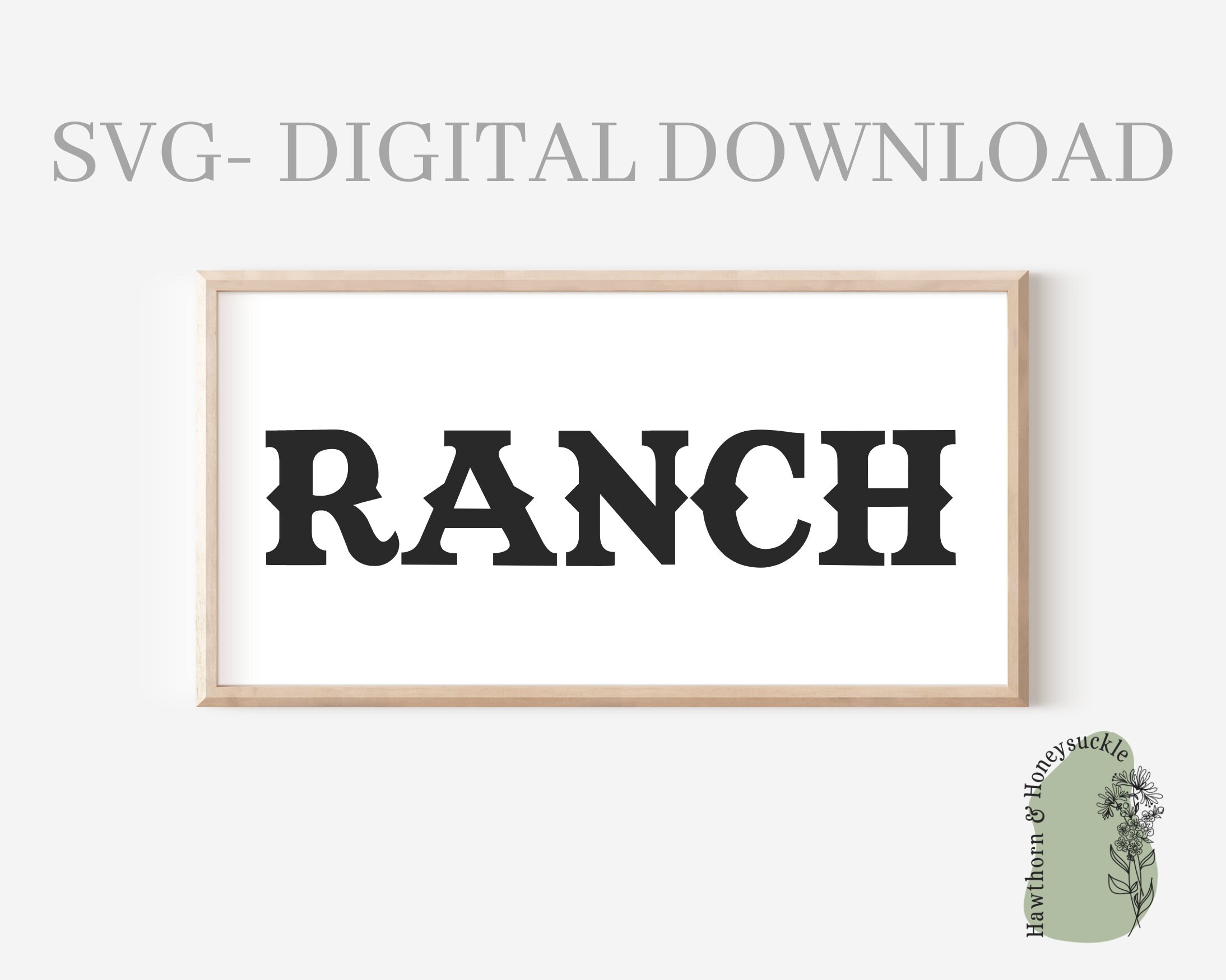 Ranch Svg, Western Svg, Wood Sign Svg, Western Home Decor, Western ...