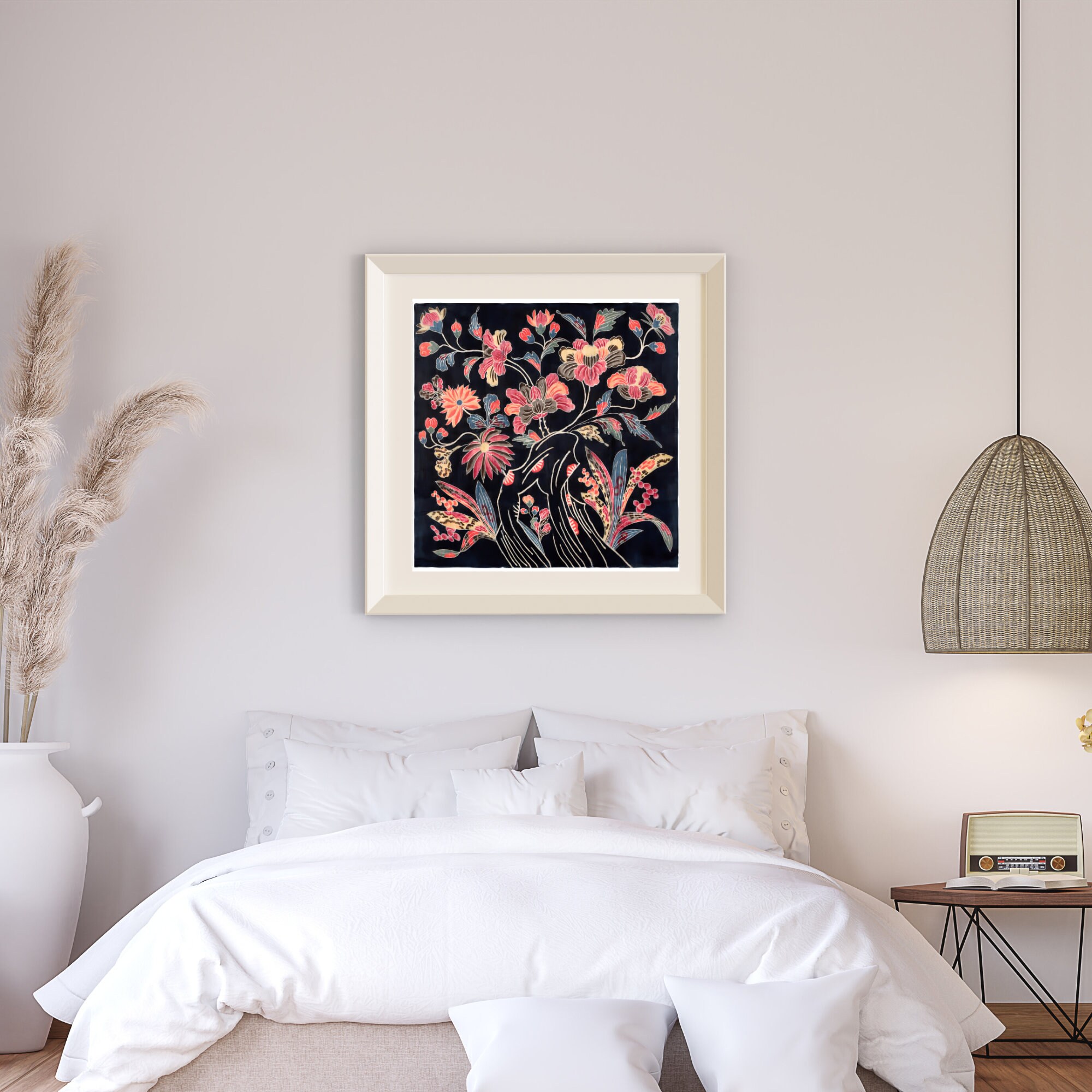 Okinawa Fabric Bingata Printable Art Okinawa Art Okinawa - Etsy
