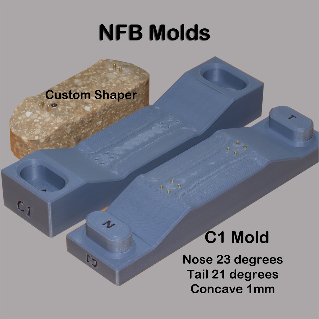 NFB Molds C1 3D Printed Fingerboard Mold - Etsy