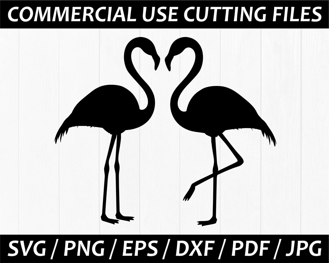 Flamingo, Svg, Dxf, Eps, Pdf, Jpg. Digital Download, Laser Plasma Cut ...