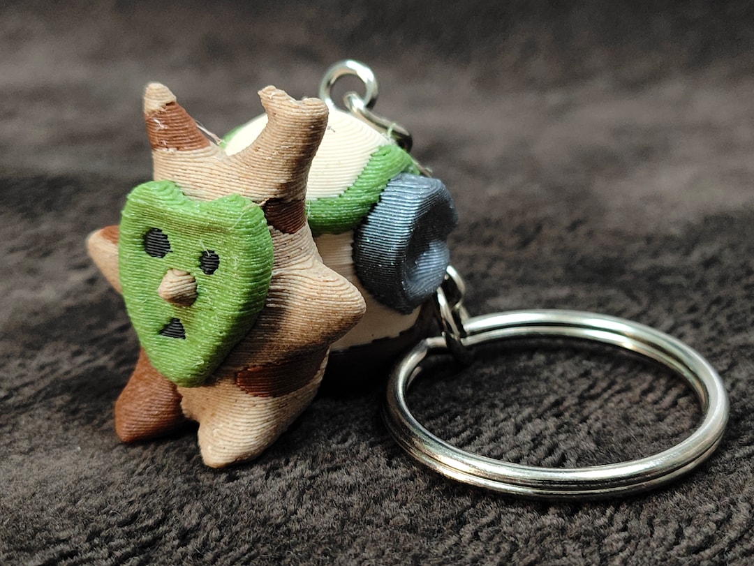 Bag Korok - 3d Custom Chibi Keychain - Etsy