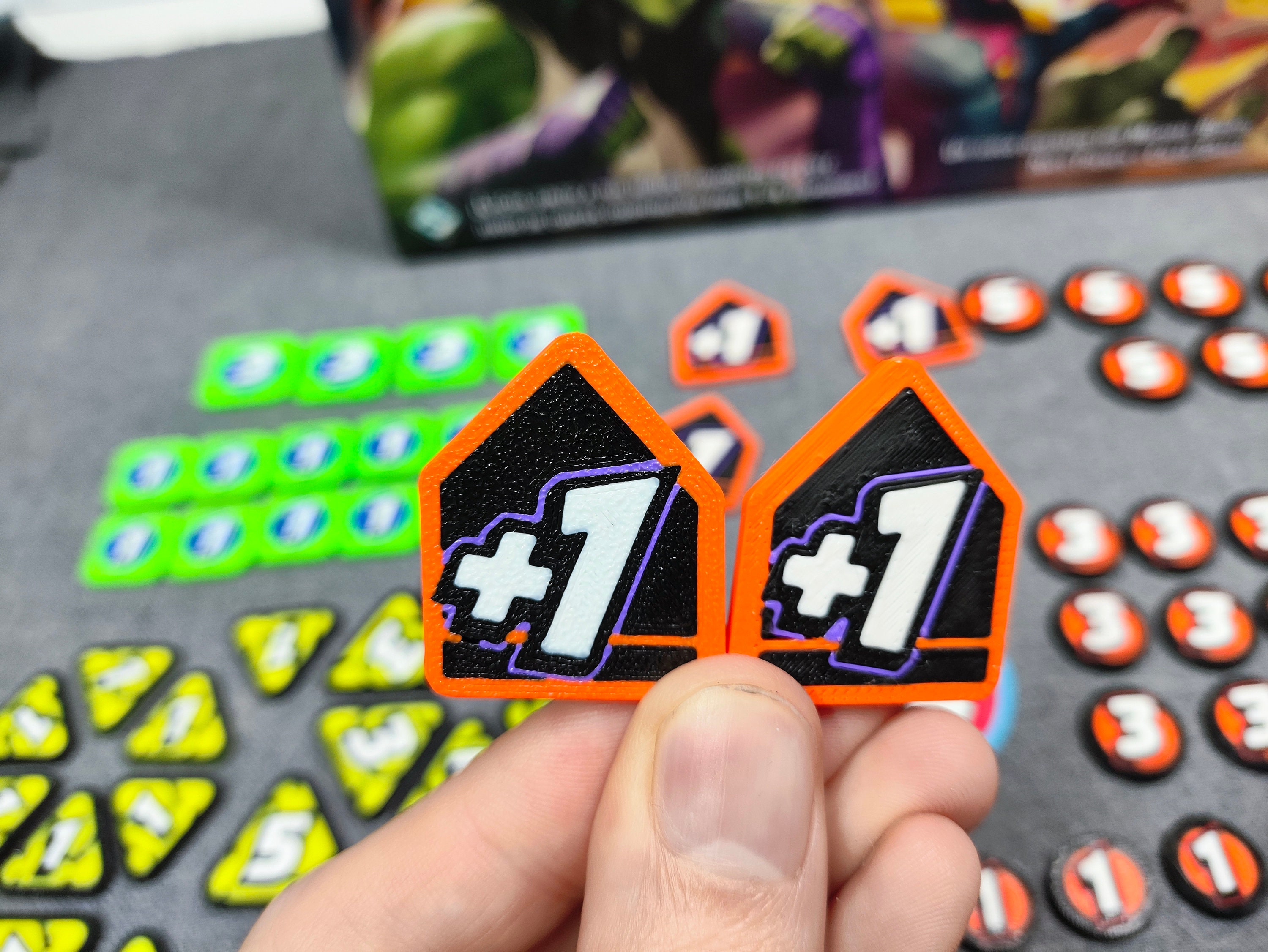 3D Token Set - Compatible With Marvel Champions Core Set - Etsy