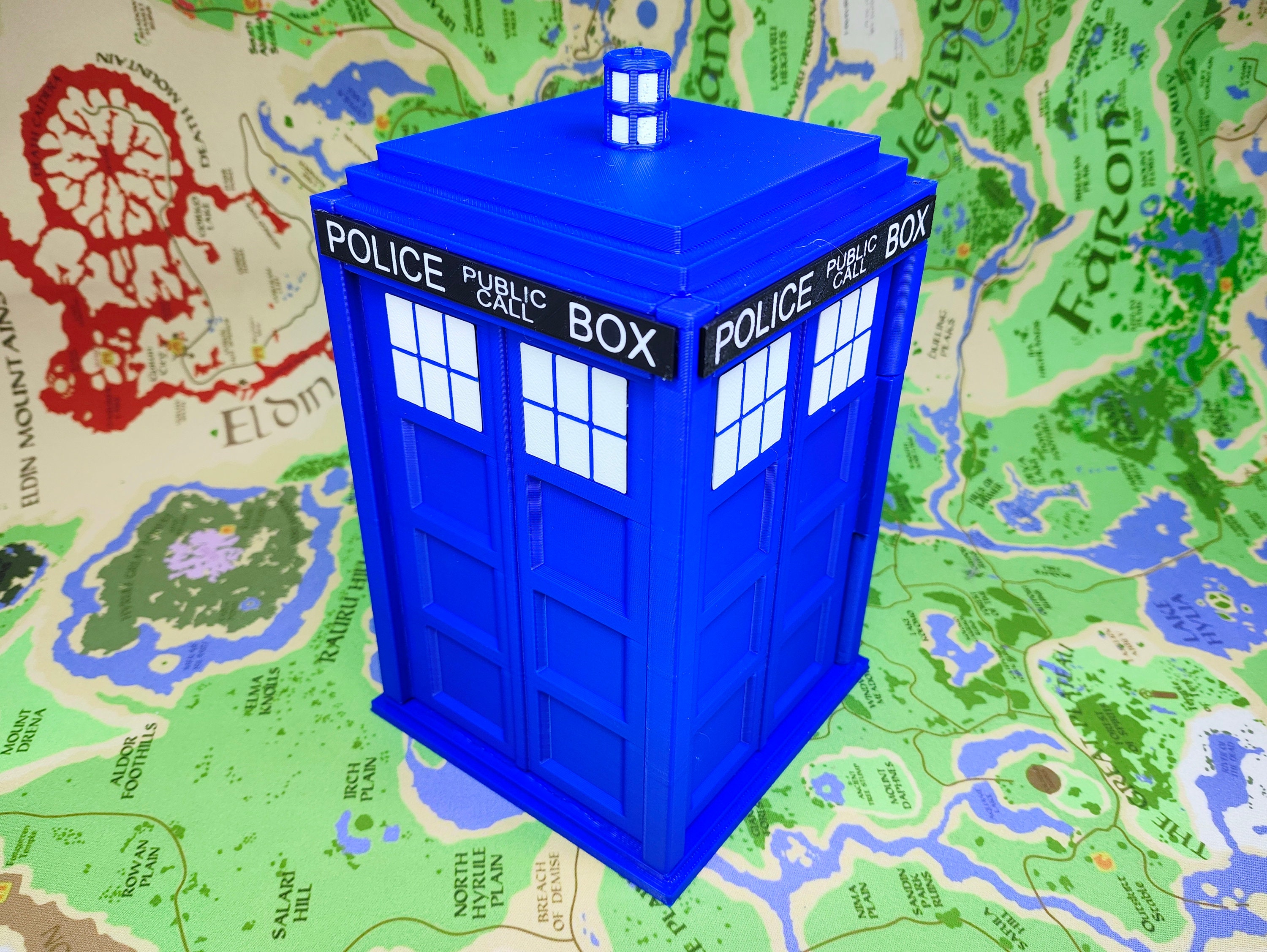 Tardis Space Box Dr Who MTG Magic the Gathering EDH Commander Deck Box ...