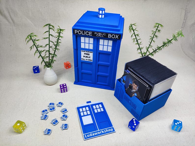 Tardis Space Box Dr Who - MTG Magic the Gathering - EDH Commander Deck ...
