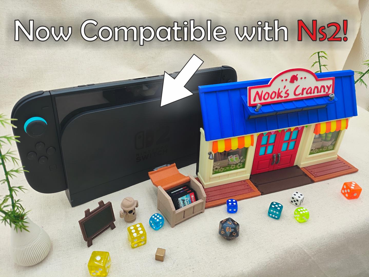 Nook's Cranny Animal Crossing - Cover for Nintendo Switch 1 - 2 Dock - Etsy