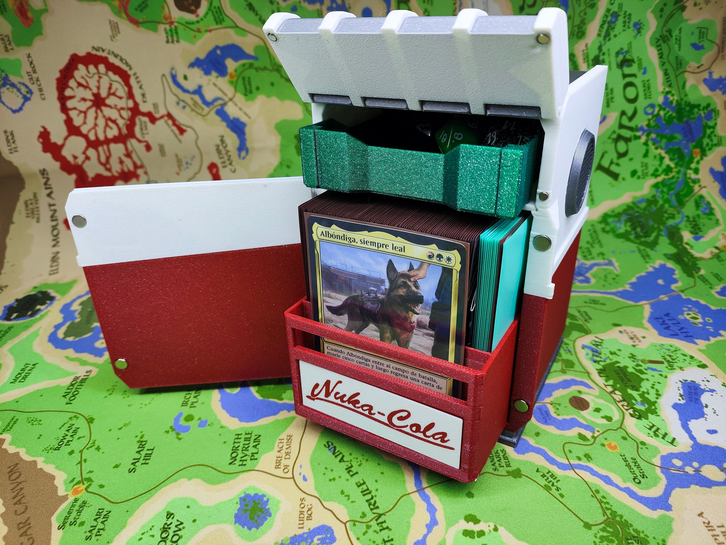 Nuka Cola Machine Fallout MTG Magic the Gathering EDH Commander Deck ...