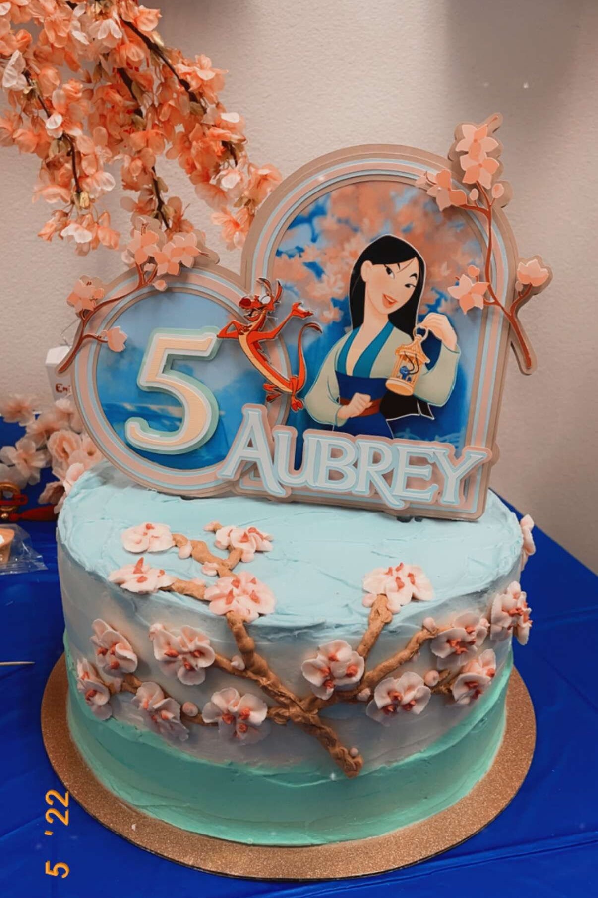 Mulan Inspired Cake Topper - Etsy