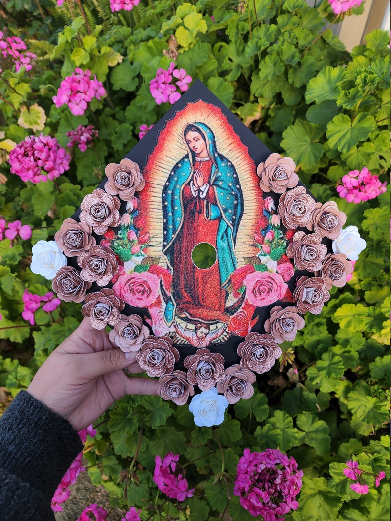 Virgin Mary Inspired Grad Cap - Etsy
